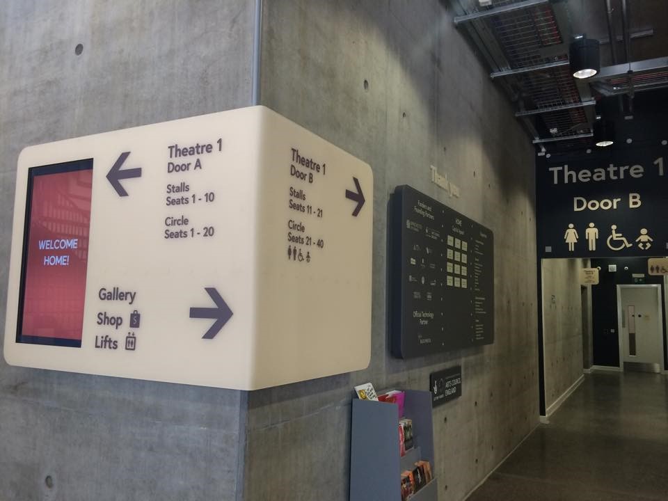 Wayfinding at HOME Manchester | Wayfinder Ltd